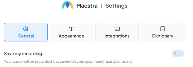 Maestra Help - Web Captioner Live Captioning & Translation Help Guide